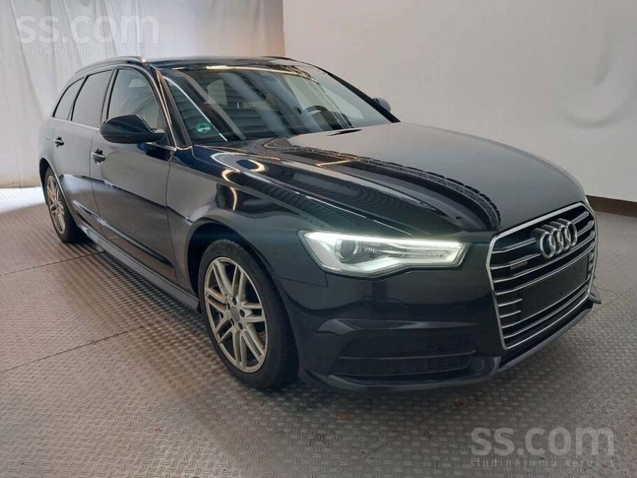Black Audi A6 2016 in Tukums, with an engine capacity of 3.00 L and mileage of 181 thousand km for 13990 €, photo 3 on AUTOMOTO.COM.LV