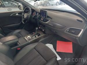 Black Audi A6 2016 in Tukums, with an engine capacity of 3.00 L and mileage of 181 thousand km for 13990 €, photo 6 on AUTOMOTO.COM.LV