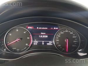 Black Audi A6 2016 in Tukums, with an engine capacity of 3.00 L and mileage of 181 thousand km for 13990 €, photo 7 on AUTOMOTO.COM.LV