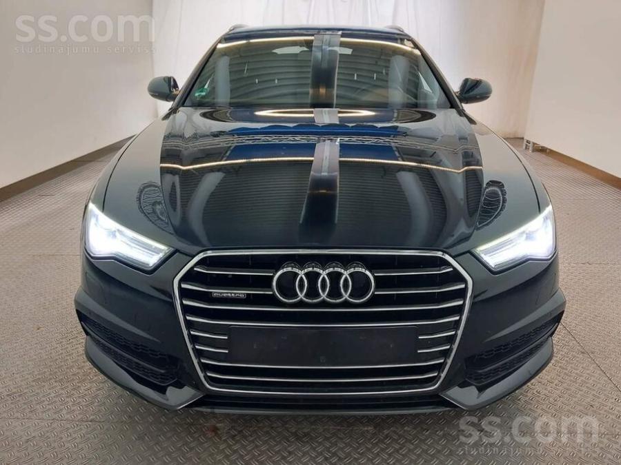 Black Audi A6 2016 in Tukums, with an engine capacity of 3.00 L and mileage of 181 thousand km for 13990 €, photo 10 on AUTOMOTO.COM.LV