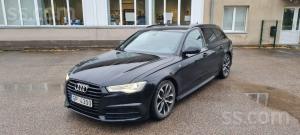 Melns Audi A6 2016 Jelgava, ar dzinēja tilpumu 3.00 L un nobraukumu 220 tūkst. km par 16200 €, foto  vietnē AUTOMOTO.COM.LV
