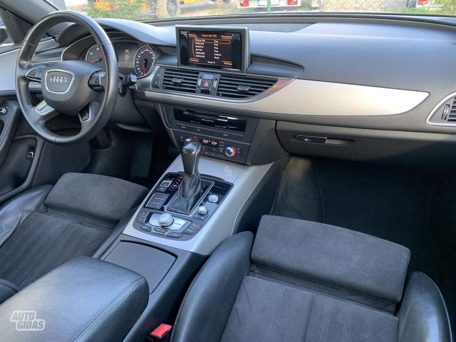 Melns Audi A6 2016 Kauņa, ar dzinēja tilpumu 2.00 L un nobraukumu 270 tūkst. km par 12499 €, foto 13 vietnē AUTOMOTO.COM.LV
