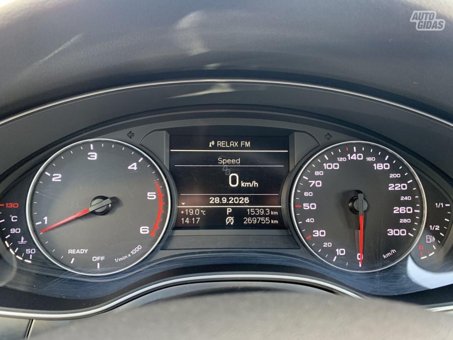 Melns Audi A6 2016 Kauņa, ar dzinēja tilpumu 2.00 L un nobraukumu 270 tūkst. km par 12499 €, foto 20 vietnē AUTOMOTO.COM.LV