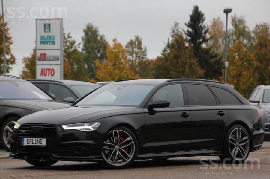 Melns Audi A6 2016 Tukums, ar dzinēja tilpumu 3.00 L un nobraukumu 250 tūkst. km par 18000 €, foto 1 vietnē AUTOMOTO.COM.LV