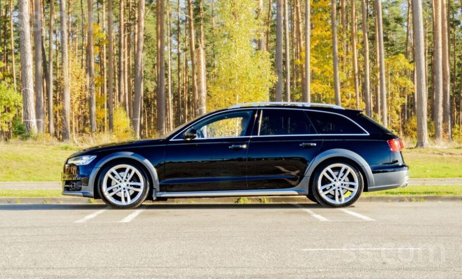 Black Audi A6 2016 in Riga, with an engine capacity of 3.00 L and mileage of 250 thousand km for 14990 €, photo 6 on AUTOMOTO.COM.LV