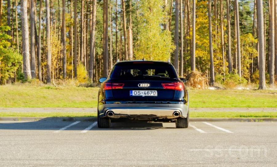 Black Audi A6 2016 in Riga, with an engine capacity of 3.00 L and mileage of 250 thousand km for 14990 €, photo 8 on AUTOMOTO.COM.LV