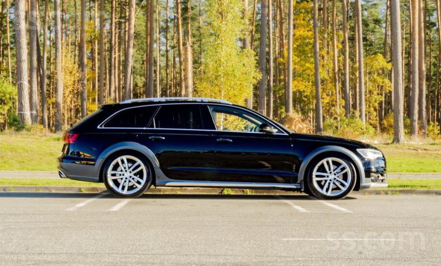 Black Audi A6 2016 in Riga, with an engine capacity of 3.00 L and mileage of 250 thousand km for 14990 €, photo 10 on AUTOMOTO.COM.LV