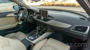 Black Audi A6 2016 in Riga, with an engine capacity of 3.00 L and mileage of 250 thousand km for 14990 €, photo 12 on AUTOMOTO.COM.LV