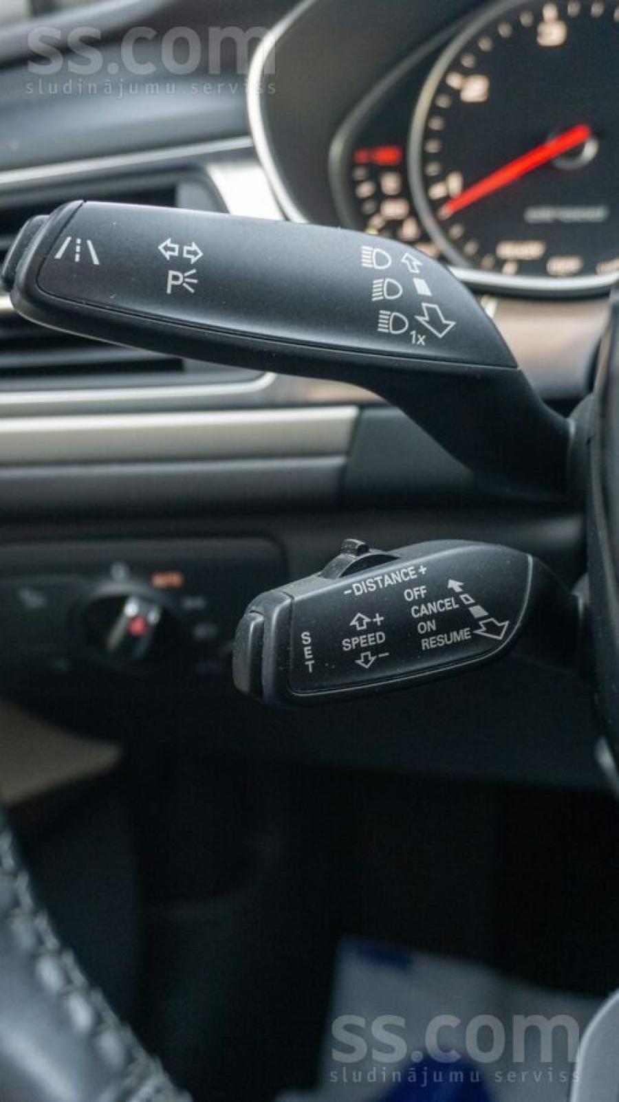 Black Audi A6 2016 in Riga, with an engine capacity of 3.00 L and mileage of 250 thousand km for 14990 €, photo 23 on AUTOMOTO.COM.LV