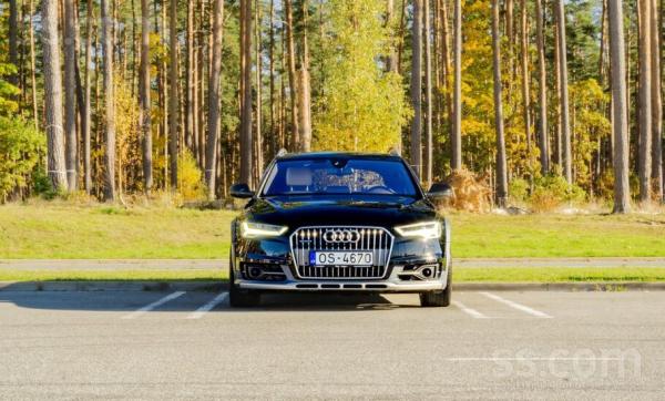 Audi A6 2016 in Riga on AUTOMOTO.COM.LV Black Audi A6 2016 in Riga, with an engine capacity of 3.00 L and mileage of 250 thousand km for 14990 €, photo 4 on AUTOMOTO.COM.LV