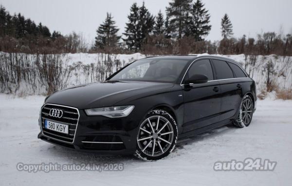 Black Audi A6 2017 in Tartu, with an engine capacity of 3.00 L and mileage of 279 thousand km for 12650 €, photo 3 on AUTOMOTO.COM.LV