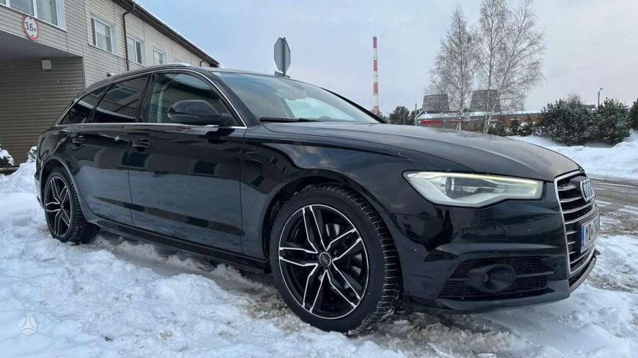 Black Audi A6 2017 in Vilnius, with an engine capacity of 1.97 L and mileage of 300 thousand km for 13900 €, photo 2 on AUTOMOTO.COM.LV