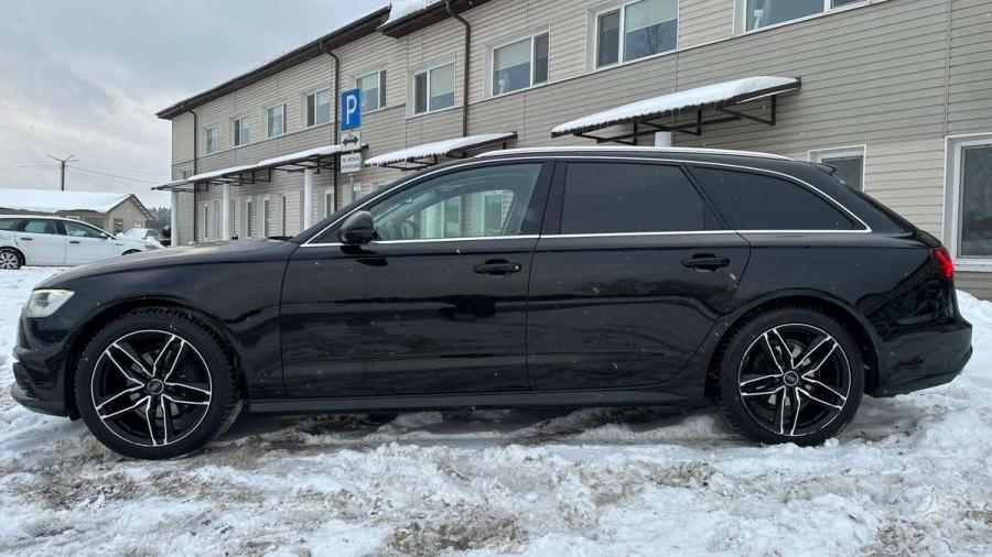 Black Audi A6 2017 in Vilnius, with an engine capacity of 1.97 L and mileage of 300 thousand km for 13900 €, photo 8 on AUTOMOTO.COM.LV