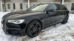 Black Audi A6 2017 in Vilnius, with an engine capacity of 1.97 L and mileage of 300 thousand km for 13900 €, photo 9 on AUTOMOTO.COM.LV