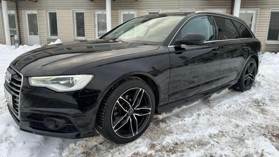 Black Audi A6 2017 in Vilnius, with an engine capacity of 1.97 L and mileage of 300 thousand km for 13900 €, photo 9 on AUTOMOTO.COM.LV