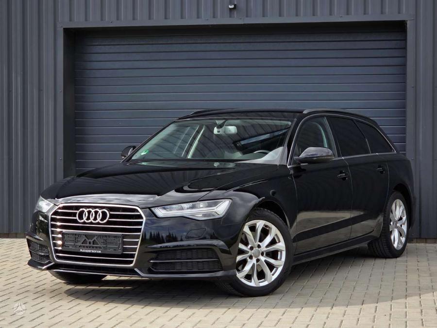 Melns Audi A6 2017 Kauņa, ar dzinēja tilpumu 2.00 L un nobraukumu 297 tūkst. km par 14750 €, foto 2 vietnē AUTOMOTO.COM.LV