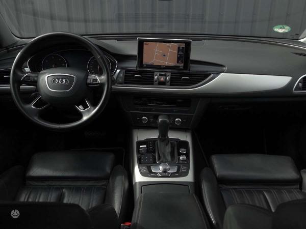 Black Audi A6 2017 in Kaunas, with an engine capacity of 2.00 L and mileage of 297 thousand km for 14750 €, photo 10 on AUTOMOTO.COM.LV