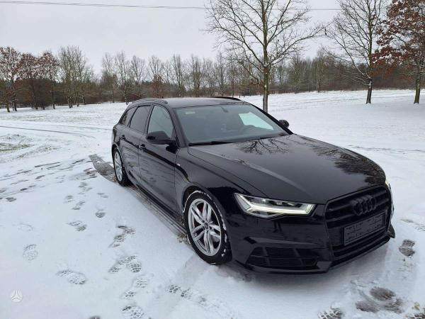 Black Audi A6 2017 in Pasvalys, with an engine capacity of 1.97 L and mileage of 165 thousand km for 16500 €, photo 1 on AUTOMOTO.COM.LV