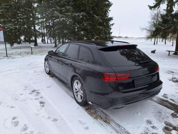 Black Audi A6 2017 in Pasvalys, with an engine capacity of 1.97 L and mileage of 165 thousand km for 16500 €, photo 3 on AUTOMOTO.COM.LV