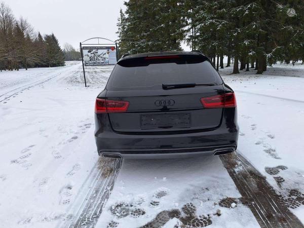Black Audi A6 2017 in Pasvalys, with an engine capacity of 1.97 L and mileage of 165 thousand km for 16500 €, photo 4 on AUTOMOTO.COM.LV