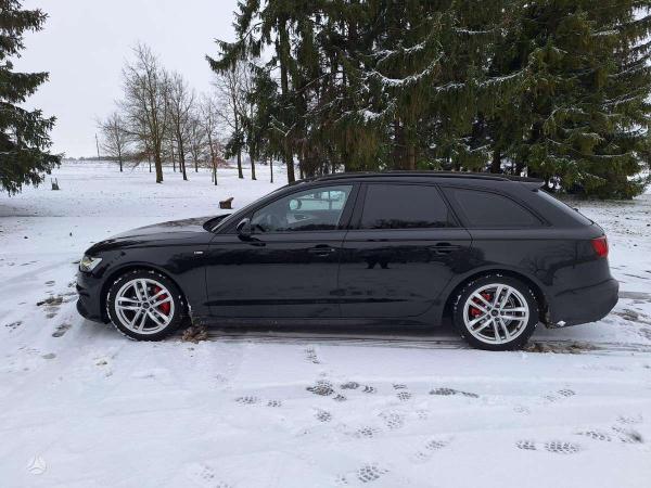Black Audi A6 2017 in Pasvalys, with an engine capacity of 1.97 L and mileage of 165 thousand km for 16500 €, photo 6 on AUTOMOTO.COM.LV