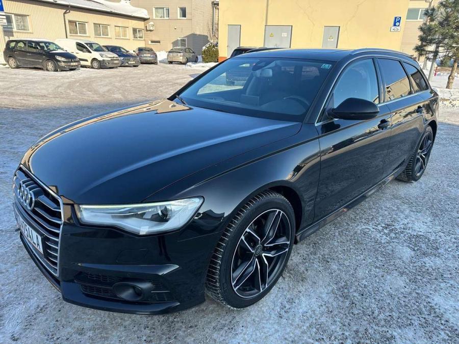 Black Audi A6 2017 in Vilnius, with an engine capacity of 1.97 L and mileage of 300 thousand km for 13450 €, photo 5 on AUTOMOTO.COM.LV