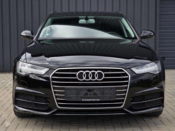 Black Audi A6 2017 in Kaunas, with an engine capacity of 2.00 L and mileage of 297 thousand km for 14750 €, photo 1 on AUTOMOTO.COM.LV