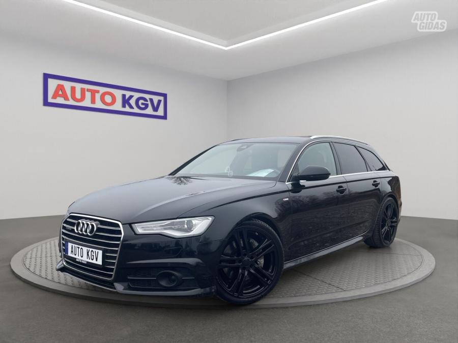 Black Audi A6 2017 in Vilnius, with an engine capacity of 3.00 L and mileage of 259 thousand km for 14999 €, photo 1 on AUTOMOTO.COM.LV