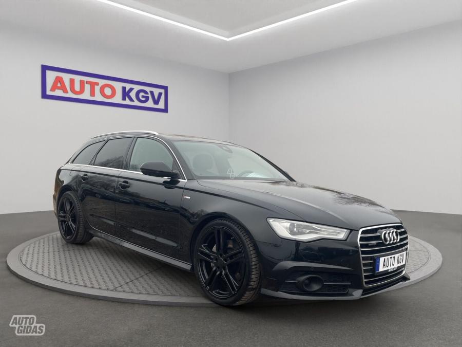 Black Audi A6 2017 in Vilnius, with an engine capacity of 3.00 L and mileage of 259 thousand km for 14999 €, photo 7 on AUTOMOTO.COM.LV