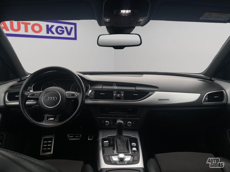 Black Audi A6 2017 in Vilnius, with an engine capacity of 3.00 L and mileage of 259 thousand km for 14999 €, photo 13 on AUTOMOTO.COM.LV