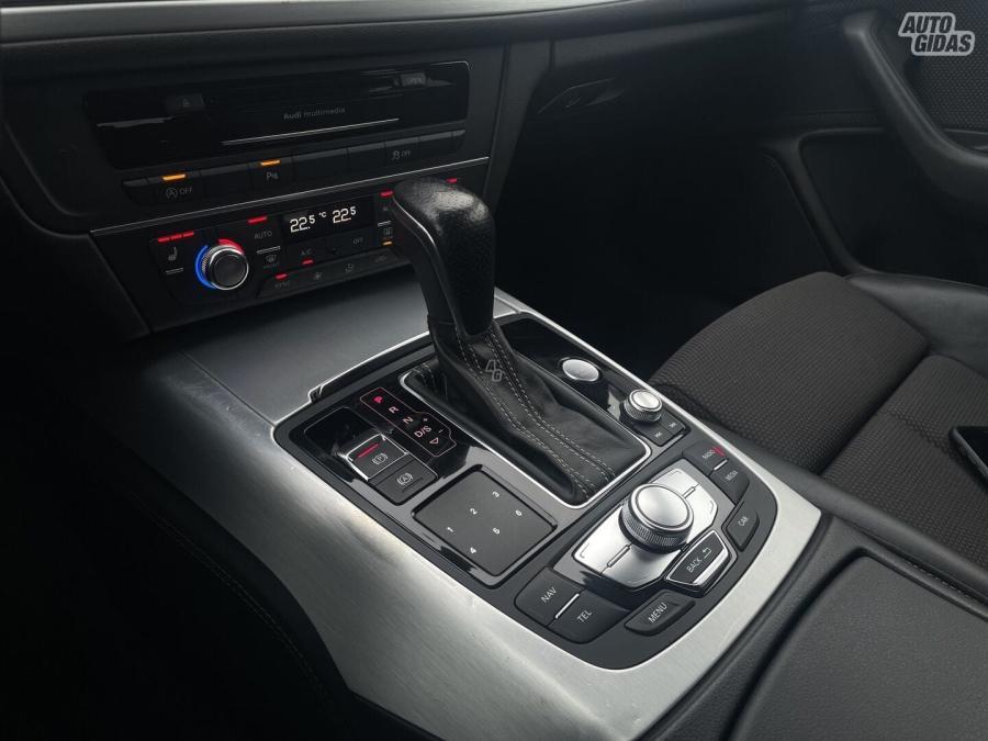 Black Audi A6 2017 in Vilnius, with an engine capacity of 3.00 L and mileage of 259 thousand km for 14999 €, photo 19 on AUTOMOTO.COM.LV