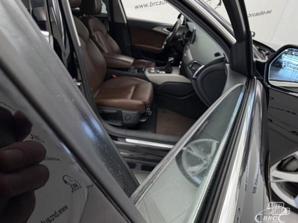 Black Audi A6 2017 in Avizieniai, with an engine capacity of 3.00 L and mileage of 348 thousand km for 10900 €, photo 10 on AUTOMOTO.COM.LV