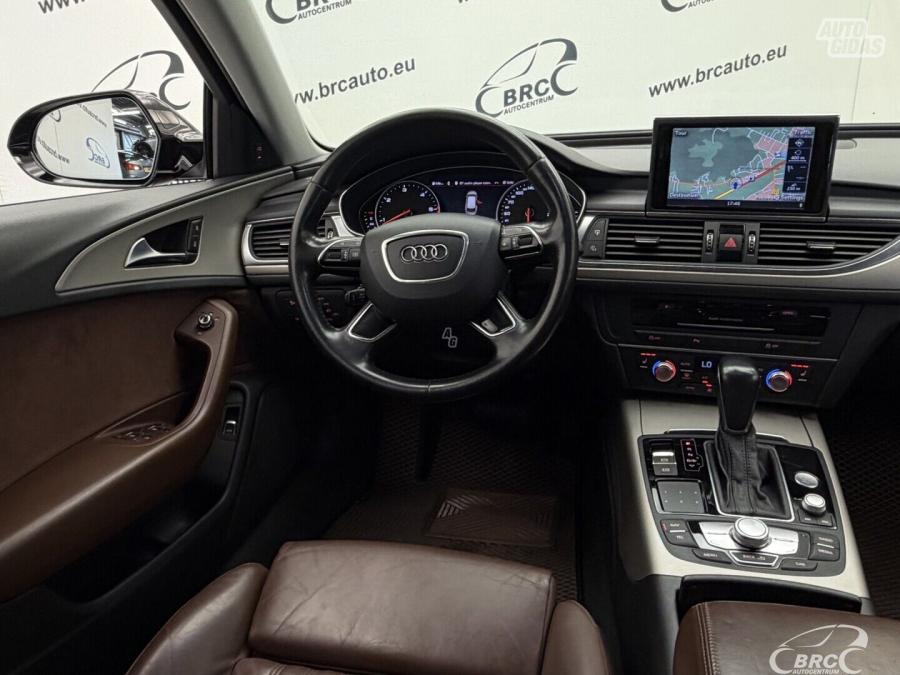 Черный Ауди А6 2017 в Авиженяй, объемом двигателя 3.00 л и пробегом 348 тыс. км за 10900 €, фото 13 на AUTOMOTO.COM.LV