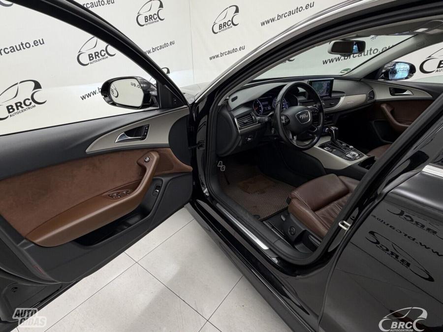 Черный Ауди А6 2017 в Авиженяй, объемом двигателя 3.00 л и пробегом 348 тыс. км за 10900 €, фото 18 на AUTOMOTO.COM.LV