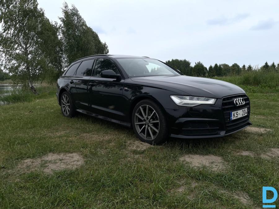 Black Audi A6 2017 in Jelgava, with an engine capacity of 2.00 L and mileage of 232 thousand km for 12500 €, photo 1 on AUTOMOTO.COM.LV
