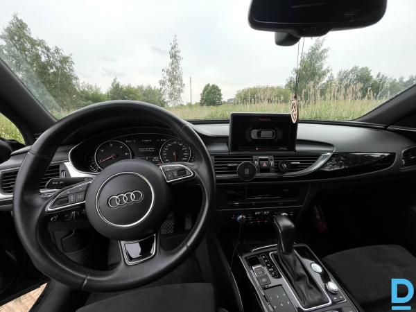 Black Audi A6 2017 in Jelgava, with an engine capacity of 2.00 L and mileage of 232 thousand km for 12500 €, photo 4 on AUTOMOTO.COM.LV