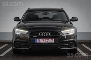 Black Audi A6 2017 in Riga, with an engine capacity of 3.00 L and mileage of 203 thousand km for 22950 €, photo 3 on AUTOMOTO.COM.LV