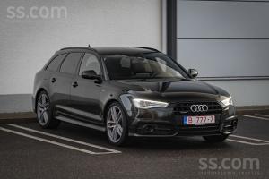 Black Audi A6 2017 in Riga, with an engine capacity of 3.00 L and mileage of 203 thousand km for 22950 €, photo 4 on AUTOMOTO.COM.LV