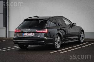 Black Audi A6 2017 in Riga, with an engine capacity of 3.00 L and mileage of 203 thousand km for 22950 €, photo 5 on AUTOMOTO.COM.LV
