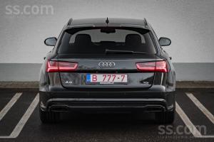 Black Audi A6 2017 in Riga, with an engine capacity of 3.00 L and mileage of 203 thousand km for 22950 €, photo 6 on AUTOMOTO.COM.LV