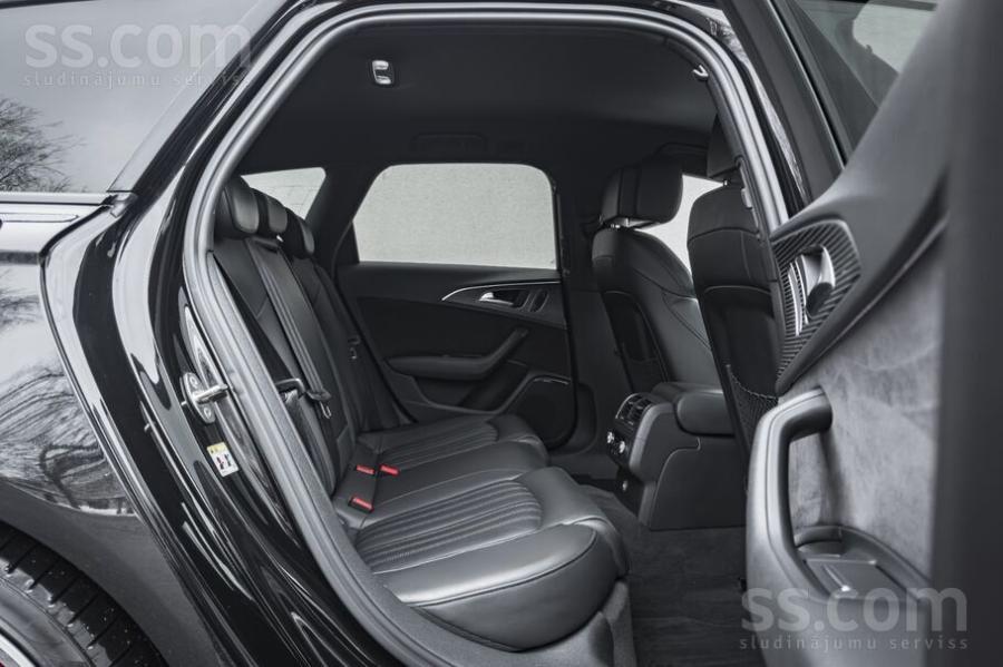 Black Audi A6 2017 in Riga, with an engine capacity of 3.00 L and mileage of 203 thousand km for 22950 €, photo 12 on AUTOMOTO.COM.LV