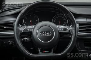 Black Audi A6 2017 in Riga, with an engine capacity of 3.00 L and mileage of 203 thousand km for 22950 €, photo 18 on AUTOMOTO.COM.LV