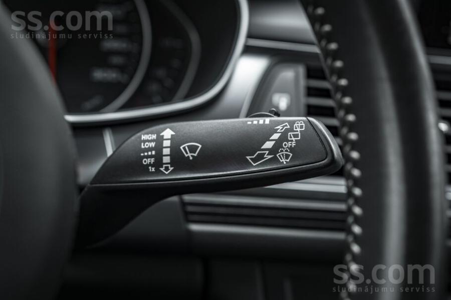 Black Audi A6 2017 in Riga, with an engine capacity of 3.00 L and mileage of 203 thousand km for 22950 €, photo 19 on AUTOMOTO.COM.LV