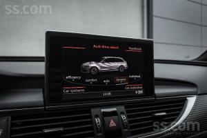 Black Audi A6 2017 in Riga, with an engine capacity of 3.00 L and mileage of 203 thousand km for 22950 €, photo 22 on AUTOMOTO.COM.LV