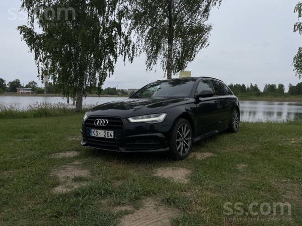 Black Audi A6 2017 in Jelgava, with an engine capacity of 2.00 L and mileage of 231 thousand km for 12900 €, photo 1 on AUTOMOTO.COM.LV