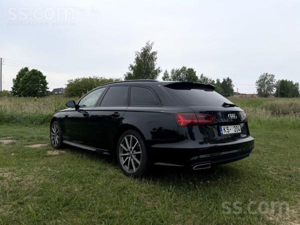 Black Audi A6 2017 in Jelgava, with an engine capacity of 2.00 L and mileage of 231 thousand km for 12900 €, photo 3 on AUTOMOTO.COM.LV