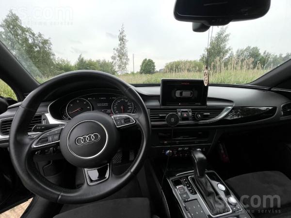 Black Audi A6 2017 in Jelgava, with an engine capacity of 2.00 L and mileage of 231 thousand km for 12900 €, photo 8 on AUTOMOTO.COM.LV