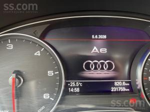 Black Audi A6 2017 in Jelgava, with an engine capacity of 2.00 L and mileage of 231 thousand km for 12900 €, photo 10 on AUTOMOTO.COM.LV