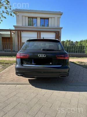 Black Audi A6 2017 in Jelgava, with an engine capacity of 2.00 L and mileage of 295 thousand km for 15000 €, photo 8 on AUTOMOTO.COM.LV