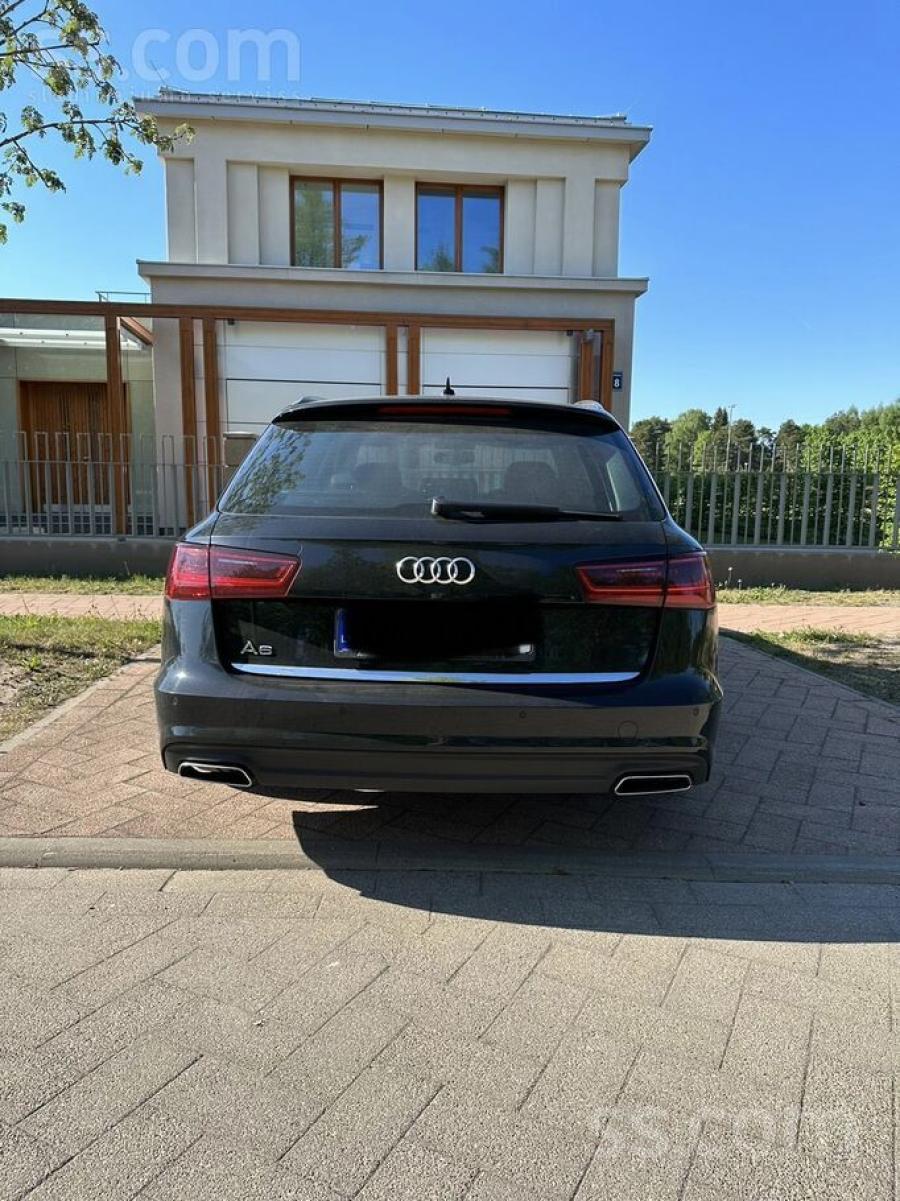 Black Audi A6 2017 in Jelgava, with an engine capacity of 2.00 L and mileage of 295 thousand km for 15000 €, photo 8 on AUTOMOTO.COM.LV